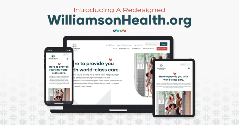 Williamson Health Launches New Website | Williamson Health
