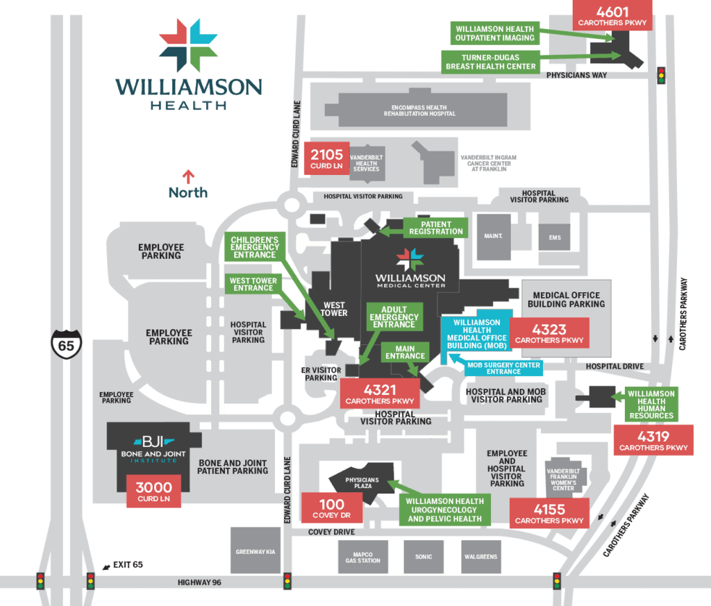 Parking | Williamson Health